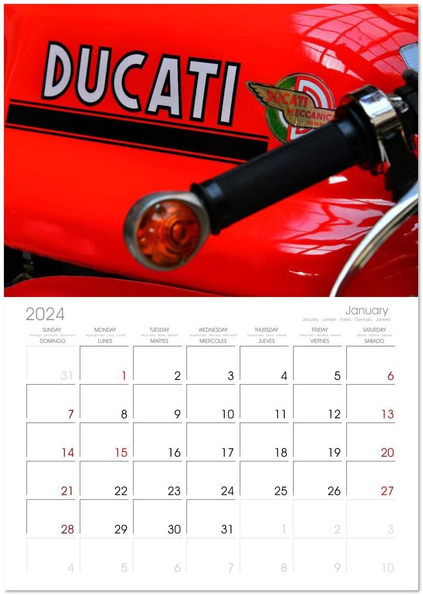 Calendario de Eventos - Club Ducati Granada